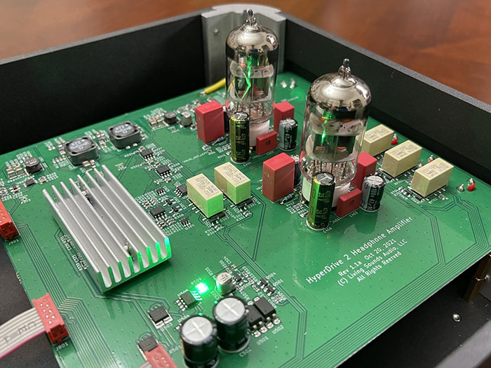 LSA HyperDrive-2 Hybrid Stereo Preamplifier/Headphone Amp by Greg Voth