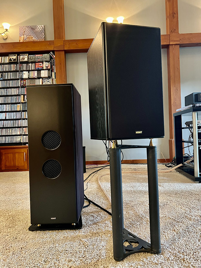 NSMT Loudspeakers The System Two – Clairvoyant Monitor and SUB-DUO ...