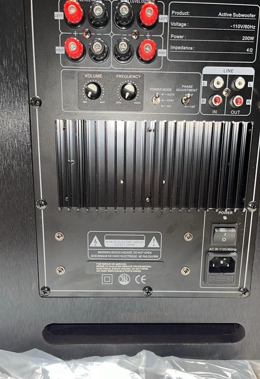 Vanguard Caldera 10″ Power Active Compact Subwoofer by Greg Voth