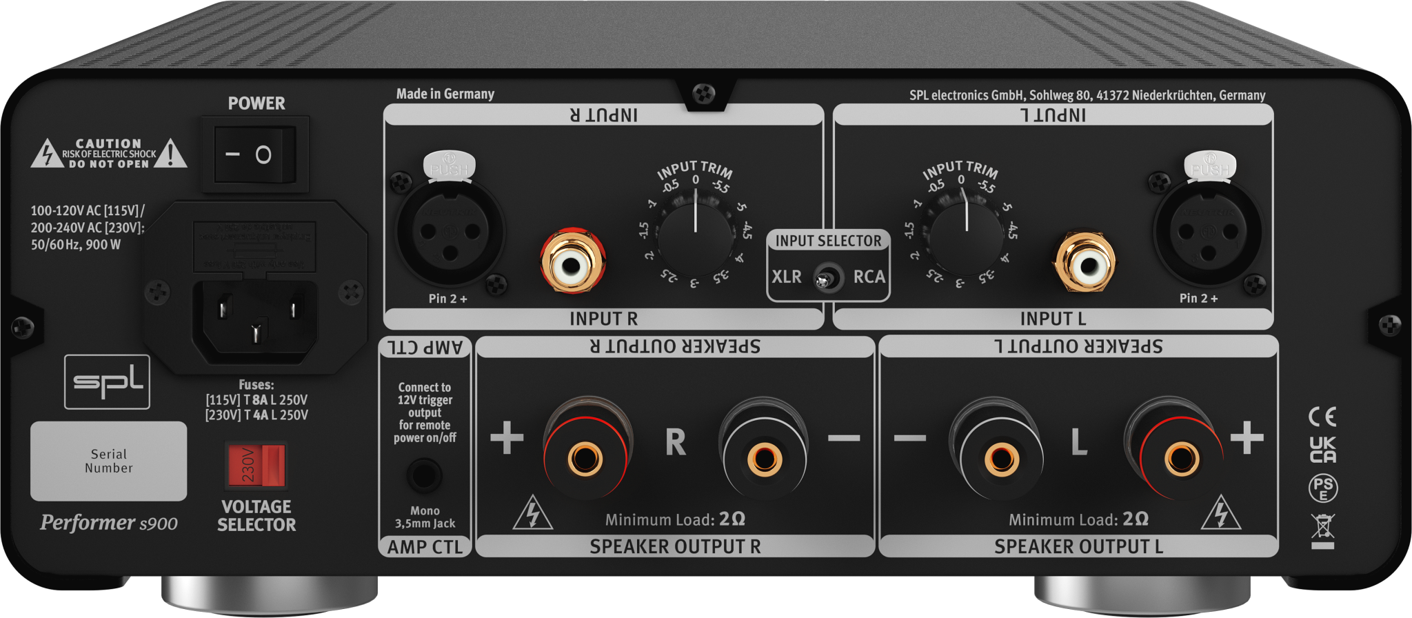 SPL Performer s900 amplifier by Terry London